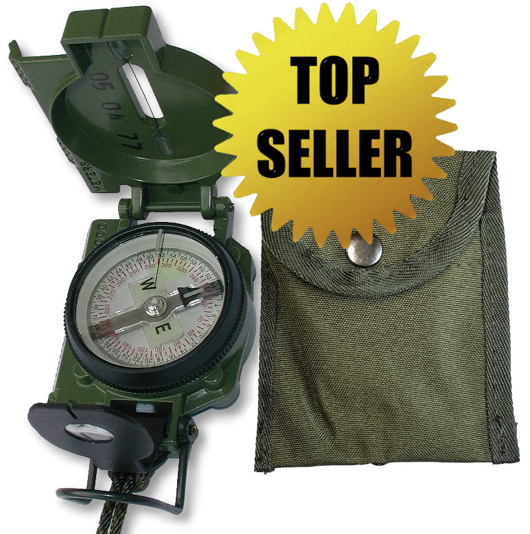Official US Military Tritium Lensatic Compass – The Compass Store